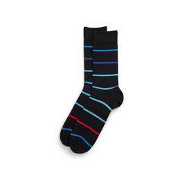 IUMAN Intimissimi Uomo Socken Herren Gr&ouml;&szlig;e 44/45 blau / t&uuml;rkis / rot / schwarz