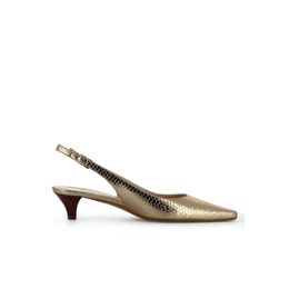 Evita Sling Pumps Damen Gr&ouml;&szlig;e 39 gold