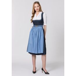 Stockerpoint Dirndl 'Dunja' Damen Gr&ouml;&szlig;e 40 blau / navy