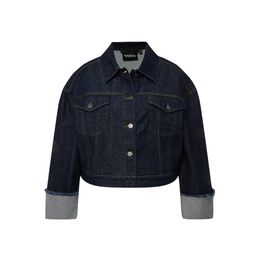 Ulla Popken Between-Season Jacket female Blue size 42-44
