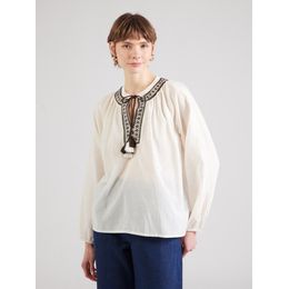 Lollys Laundry Bluse 'Bihar' Damen Größe XS creme / schoko