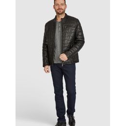 Bugatti Lederjacke 'BUSamuele' Herren Gr&ouml;&szlig;e M/L schwarz