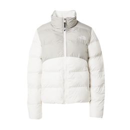The North Face Outdoorjacke 'Saukuru' Damen Größe L hellgrau / weiß Winterjacke