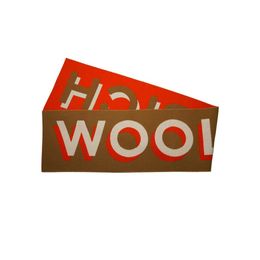 Woolrich Schal 'Big Logo' Herren Größe One Size braun