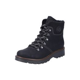 Rieker Schn&uuml;rstiefelette Damen Gr&ouml;&szlig;e 41 schwarz Winterschuhe