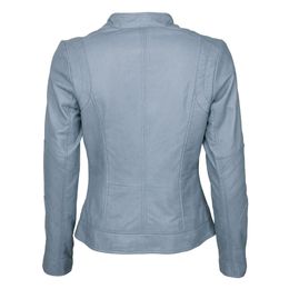 Maze Lederjacke 'Marcie' Damen Gr&ouml;&szlig;e XL hellblau
