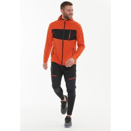 Endurance Jogginghose 'Sparken' Herren Gr&ouml;&szlig;e XXL basaltgrau / neonorange / schwarz