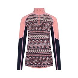 KARI TRAA Funktionsshirt 'MALIA' Damen Gr&ouml;&szlig;e XS pink / schwarz / wei&szlig;