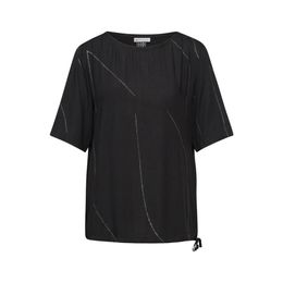 Street One Bluse Damen Gr&ouml;&szlig;e XS schwarz / silber