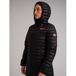 Jack1t Jacke ' SATEL1TE Longline Daunenjacke 2.0 ' Damen Gr&ouml;&szlig;e XS schwarz