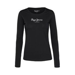 Pepe Jeans Shirt 'NEW VIRGINIA L/S' female Black size L