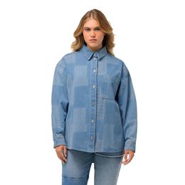 Ulla Popken Jacke Damen Gr&ouml;&szlig;e 11XL/12XL hellblau