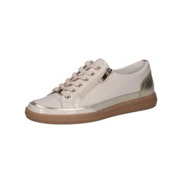 Caprice Sneaker 'Ties' Damen Gr&ouml;&szlig;e 39 beige / gold
