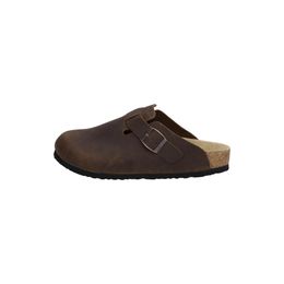 Josef Seibel Pantolette 'Bernard 04' Herren Größe 49 braun / dunkelbraun