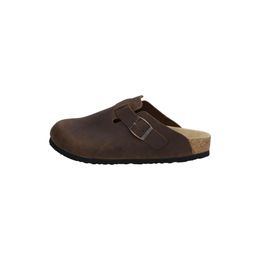 Josef Seibel Pantolette 'Bernard 04' Herren Gr&ouml;&szlig;e 41 braun / dunkelbraun