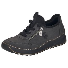 Rieker Sneaker Damen Größe 38 anthrazit / schwarz