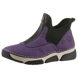 Rieker Sneaker Damen Größe 38 lila / schwarz