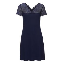 Lascana Nachthemd Damen Größe L navy