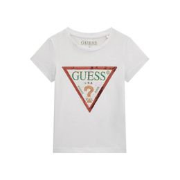 Guess T-Shirt M&auml;dchen Gr&ouml;&szlig;e 116 gr&uuml;n / lavendel / rot / wei&szlig;