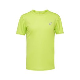asics Sportshirt Herren Gr&ouml;&szlig;e L silbergrau / limette