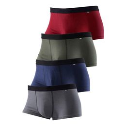 Buffalo Boxer shorts male Brown, Grey, Purple, Red size S
