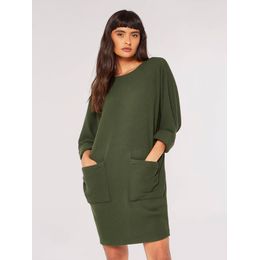 Apricot Kleid Damen Gr&ouml;&szlig;e 34 khaki Winterkleid
