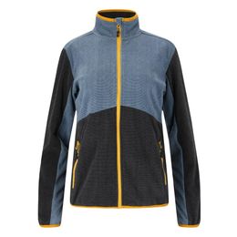 WHISTLER Funktionsfleecejacke 'Greyson' Damen Größe XL hellblau / dunkelgrau
