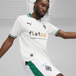 Puma Trikot 'Borussia M&ouml;nchengladbach 23/24' Herren Gr&ouml;&szlig;e XS gr&uuml;n / orange / schwarz / wei&szlig;