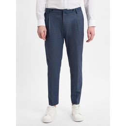Benvenuto Pleated Pants 'Torino Cord' male Blue size 46