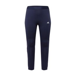 adidas Sportswear Workout Pants 'Essentials 3-Stripes ' female Blue size XL
