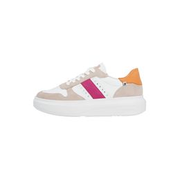 Rieker Sport Sneaker Damen Größe 40 hellgrau / orange / pink / weiß