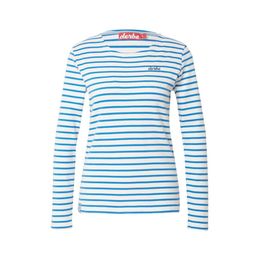 Derbe Shirt Damen Gr&ouml;&szlig;e L blau / wei&szlig;