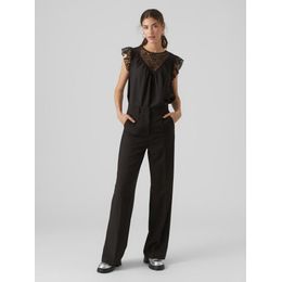 Véro Moda VERO MODA Blusentop 'PURA' Damen Größe S schwarz