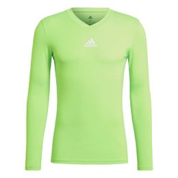 adidas Performance Funktionsshirt 'Team Base' Herren Größe M neongrün / weiß