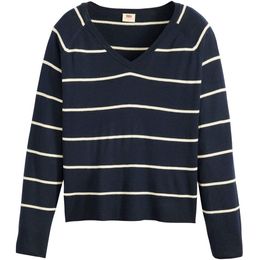 Levi's LEVI'S Pullover Damen Gr&ouml;&szlig;e L nachtblau / wollwei&szlig;