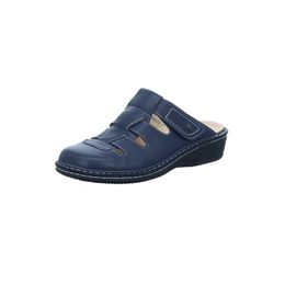 Finn Comfort Pantolette Damen Gr&ouml;&szlig;e 42 dunkelblau
