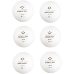 Donic Schildkröt Donic-Schildkröt Ball 'Jade Poly 40+ 6er' Herren Größe one size weiß