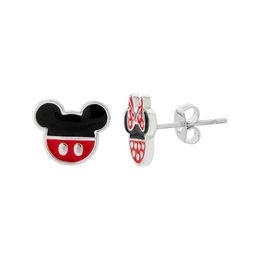 Disney Jewelry Ohrring M&auml;dchen Gr&ouml;&szlig;e One Size rot / schwarz / silber