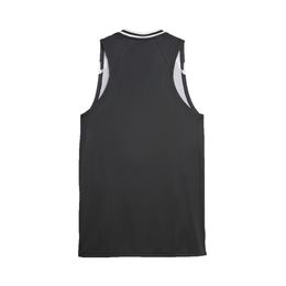 Puma Sporttop 'Team Game' Damen Gr&ouml;&szlig;e S schwarz / wei&szlig;