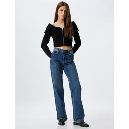 KOTON Pullover Damen Größe S schwarz