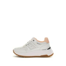 Guess Sneaker Damen Größe 39 pfirsich / silber / weiß