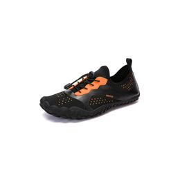BECO the world of aquasports Badeschuhe 'AquaVenture' Damen Gr&ouml;&szlig;e 45 orange / schwarz