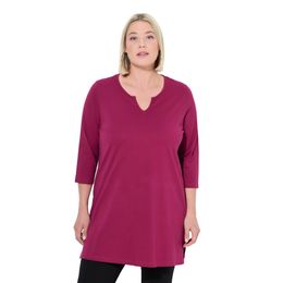 Ulla Popken Tunika Damen Gr&ouml;&szlig;e XXXL/4XL beere