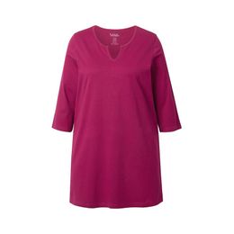 Ulla Popken Tunika Damen Gr&ouml;&szlig;e 4XL/5XL beere