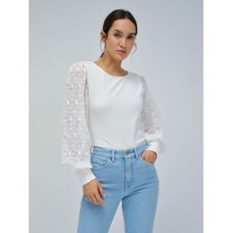 Salsa Jeans Pullover Damen Gr&ouml;&szlig;e L creme