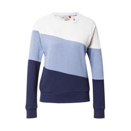 Ragwear Sweatshirt 'Johanka' Damen Gr&ouml;&szlig;e L navy / rauchblau / offwhite