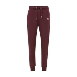 Oldskull Hose Damen Gr&ouml;&szlig;e 40 bordeaux / wei&szlig;