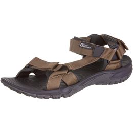 Jack Wolfskin Sandale 'Lakewood Ride' Herren Gr&ouml;&szlig;e 42 braun / dunkelbraun