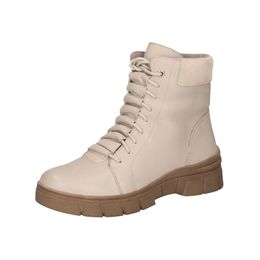 Caprice Lace-Up Ankle Boots female Beige size 38