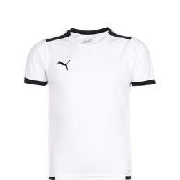 Puma Trikot 'TeamLiga' Jungen Gr&ouml;&szlig;e 164 grau / schwarz / wei&szlig;